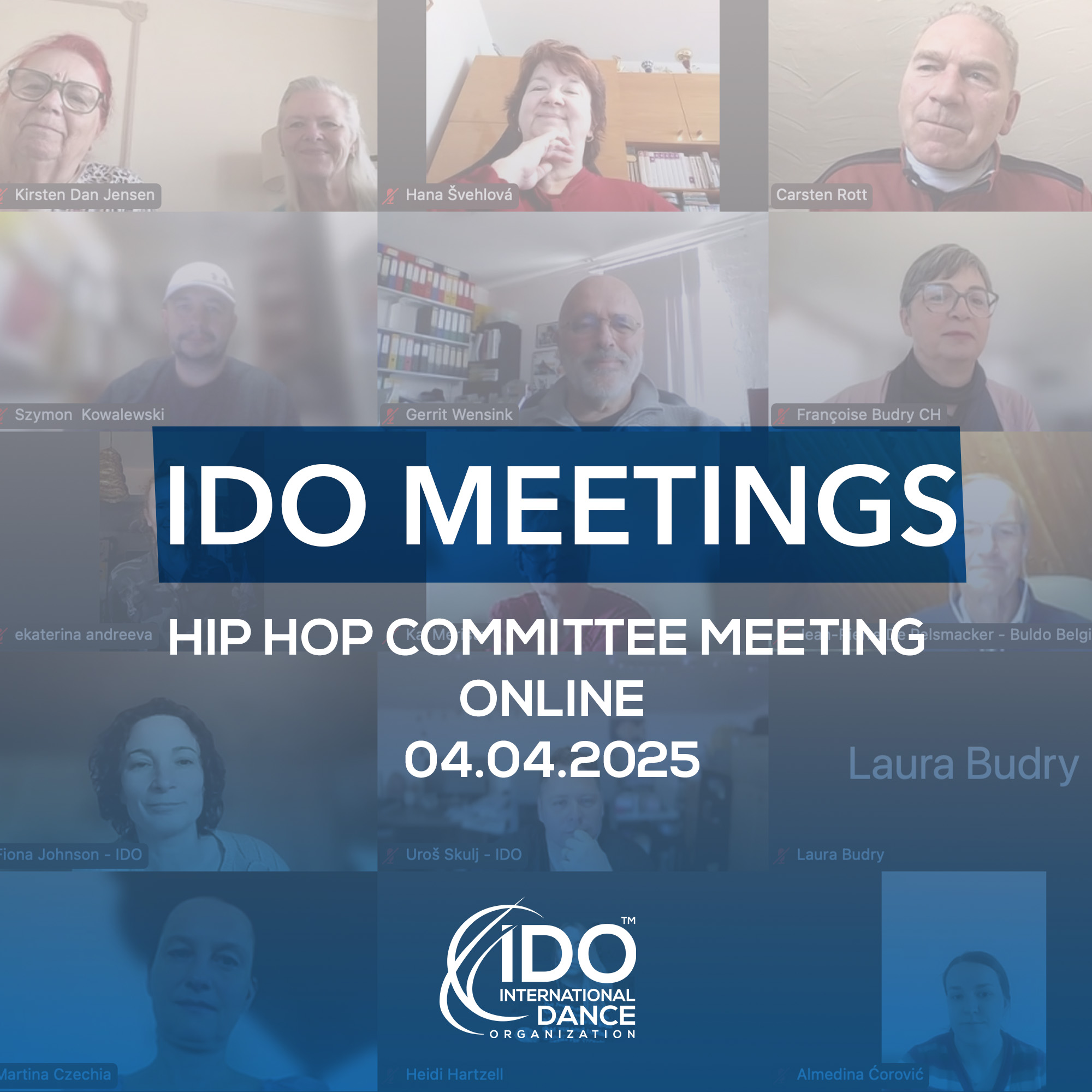IDO Hip Hop Committee Meets to Prepare for a Dynamic 2025 Season - IDO